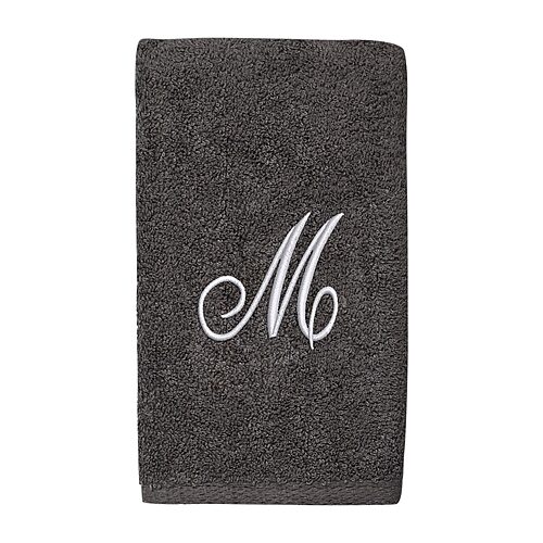 Click here for Avanti Monogram Initial Script Granite & Silver Ba... prices