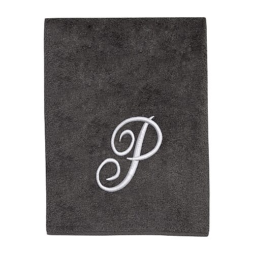 Click here for Avanti Monogram Initial Script Granite & Silver Ha... prices