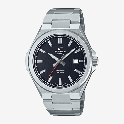 Click here for Casio Mens Silver Tone Stainless Steel Bracelet Wa... prices