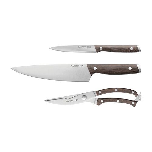 Click here for BergHOFF Ron 3-pc. Knife Set  One Size  White prices