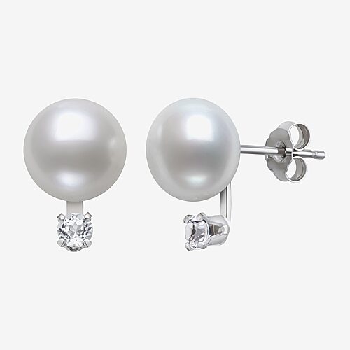 Click here for White Cultured Freshwater Pearl Sterling Silver Ba... prices