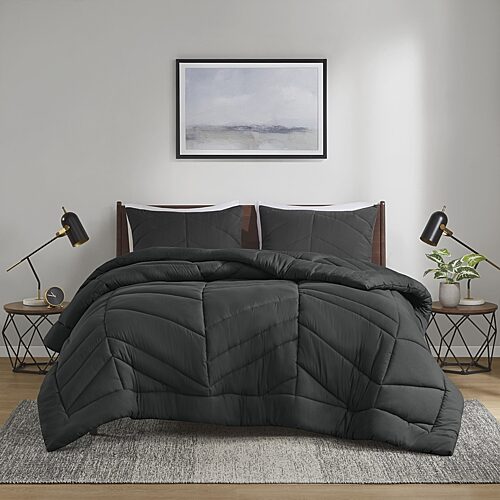Click here for Intelligent Design Remy Quilted Chevron 2-Pc. Comf... prices