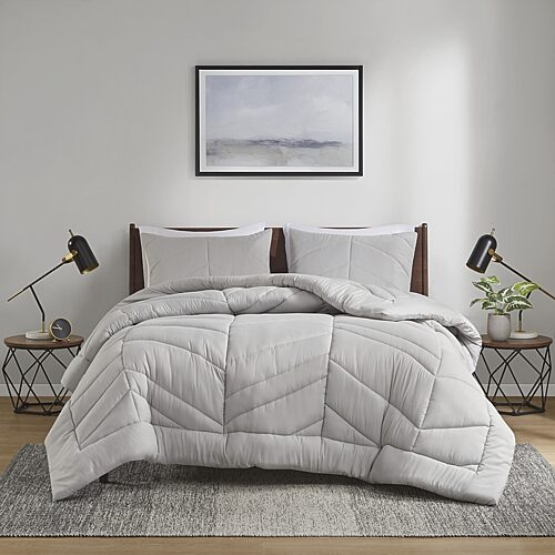Click here for Intelligent Design Remy Quilted Chevron 2-Pc. Comf... prices