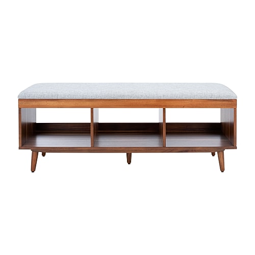 Click here for Safavieh Cricket Bench  One Size  Gray prices