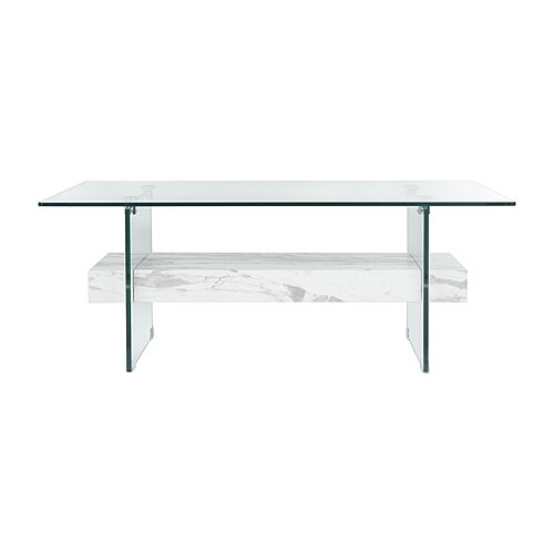 Click here for Safavieh Kayley Storage Glass Coffee Table  One Si... prices