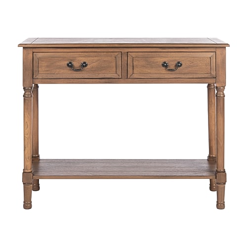 Primrose 2 Drawer Console Table - Brown