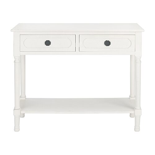 Click here for Allura 2 Drawer Console Table - White prices