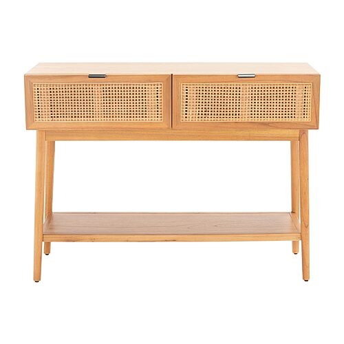Click here for Safavieh Baisley Storage 2-Drawer Rattan Console T... prices