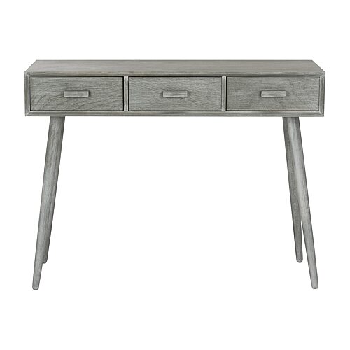Albus 3-Drawer Console Table - Slate Grey