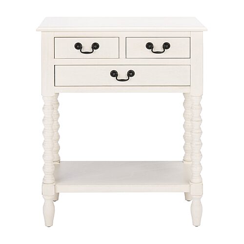 Click here for Athena 3 Drawer Console Table - White prices