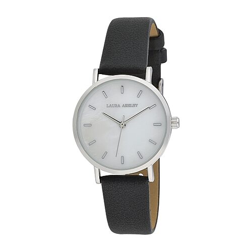 Click here for Laura Ashley Womens Black Strap Watch La2000bk  On... prices
