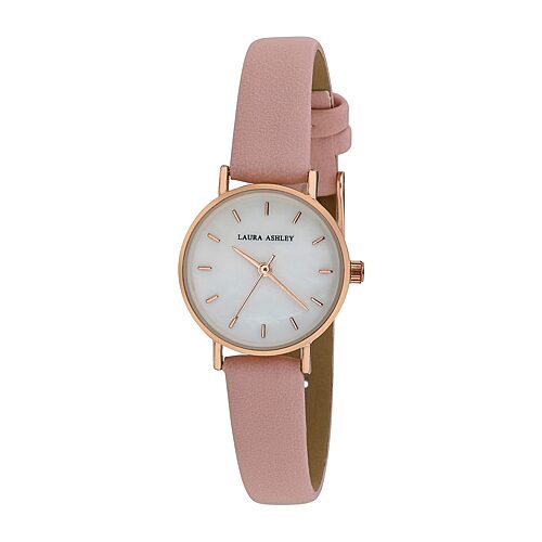Click here for Laura Ashley Womens Mini Slim Clean Pink Polyureth... prices