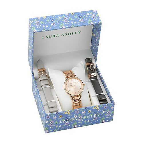 Click here for Laura Ashley Womens Stainless Steel Watch Boxed Se... prices
