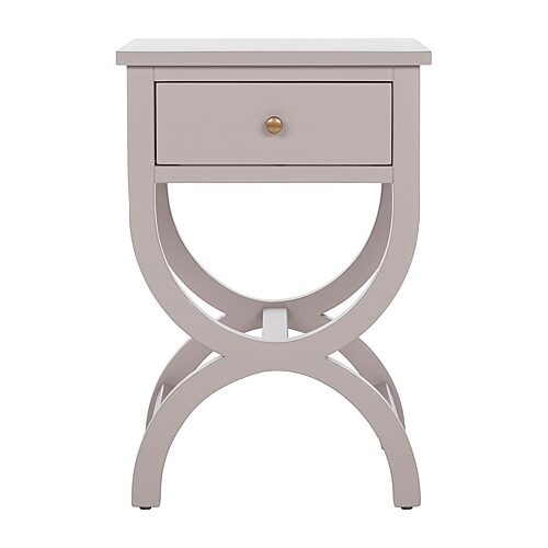 Click here for Maxine 1 Drawer Storage End Table  One Size  Gray prices