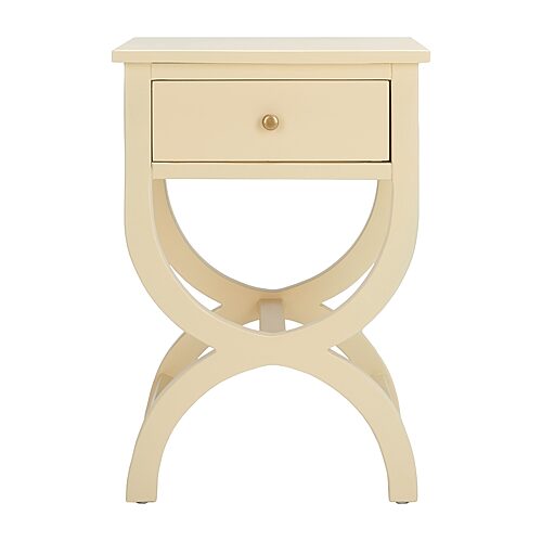 Click here for Maxine 1 Drawer Storage End Table  One Size  White prices