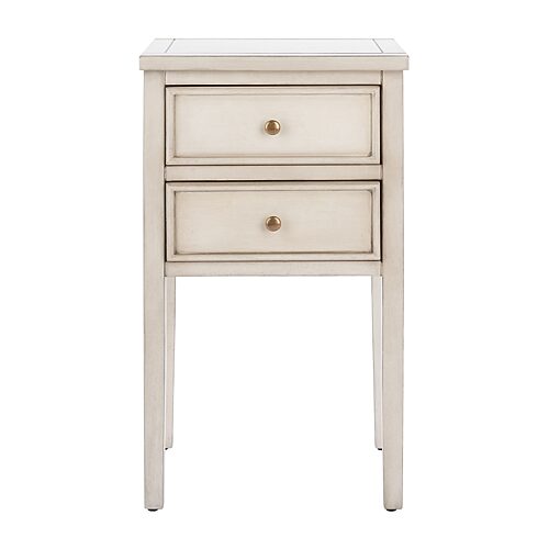 Toby End Table - Eggshell