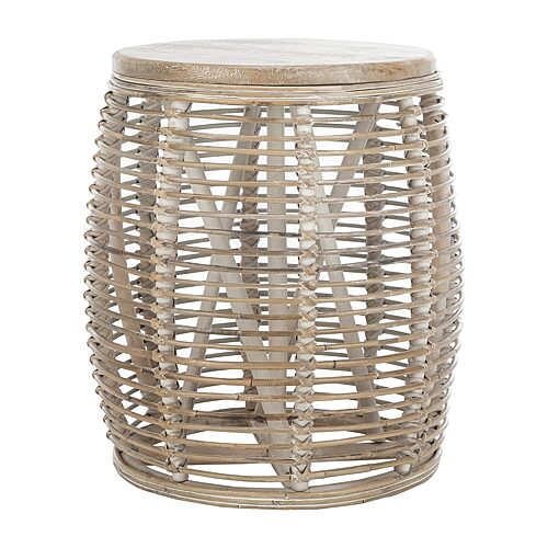 Click here for Maui Wipeable Surface End Table  One Size  White prices