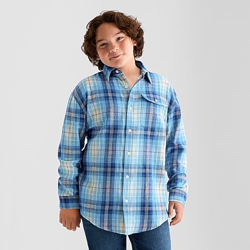 Click here for Thereabouts Little & Big Kid Boys Long Sleeve Regu... prices