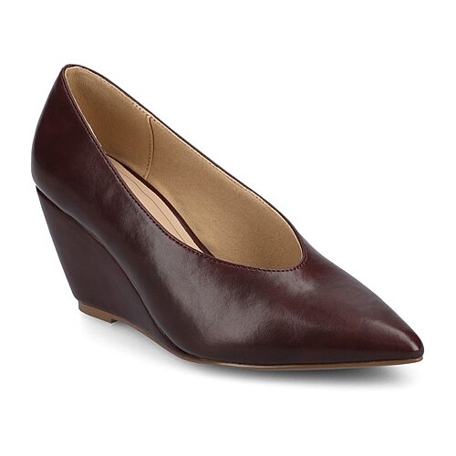 Click here for Journee Collection Womens Danika Almond Toe Wedge... prices