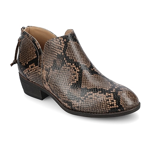 Click here for Journee Collection Womens Livvy Block Heel Booties... prices