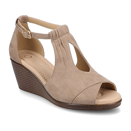 Click here for Journee Collection Womens Kedzie Wedge Sandals - T... prices