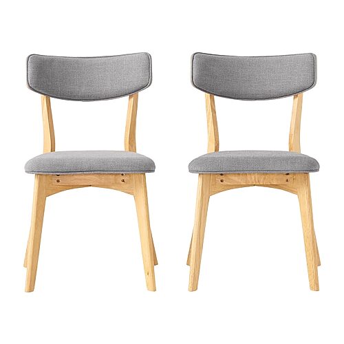 Click here for 2 Piece Chazz Dining Chair Set  One Size  Gray prices