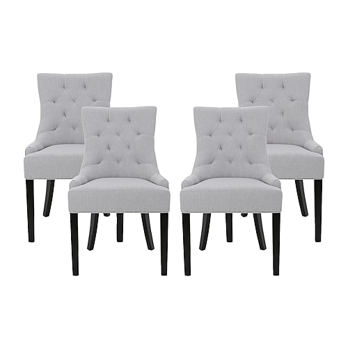 Click here for 4 Piece Hayden Dining Chair Set  One Size  Gray prices