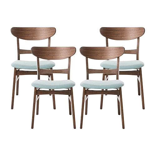 Click here for 4 Piece Idalia Armchair  One Size  Blue prices