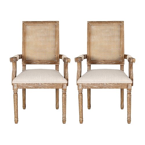Click here for 2 Piece Maria Dining Chair Set  One Size  Beige prices