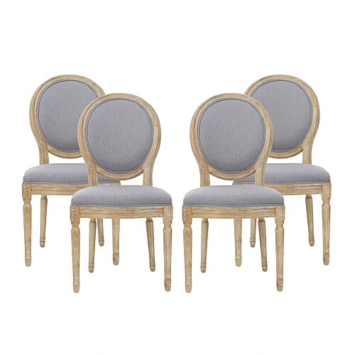 Click here for 4 Piece Phinnaeus Dining Chair Set  One Size  Gray prices