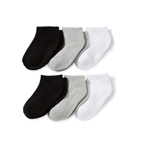 Click here for Piper & Jax Baby Boys 6 Pair Crew Socks  12-24 Mon... prices