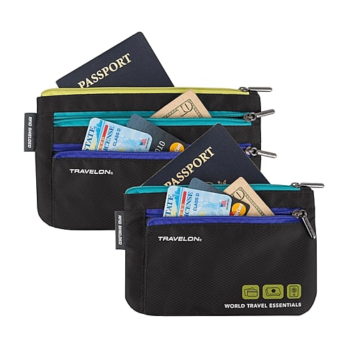 Click here for Travelon World Travel Essentials Set of 2 Currency... prices
