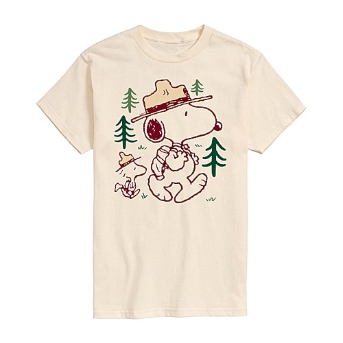 Click here for Peanuts Snoopy And Woodstock Wilderness Tee Womens... prices