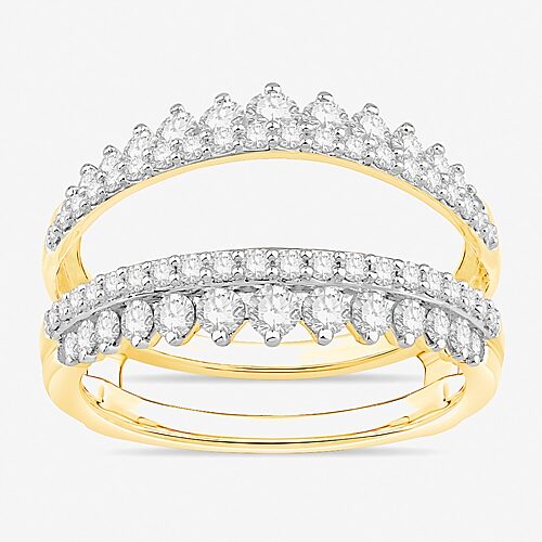 Click here for Womens 1 CT. T.W. Natural White Diamond 10K Gold W... prices