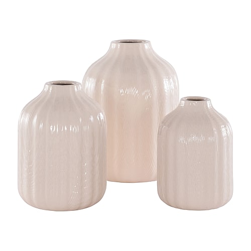 Click here for Safavieh Joss 3-pc. Vase  One Size  White prices