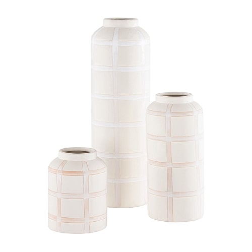 Click here for Safavieh Luette 3-pc. Vase  One Size  White prices