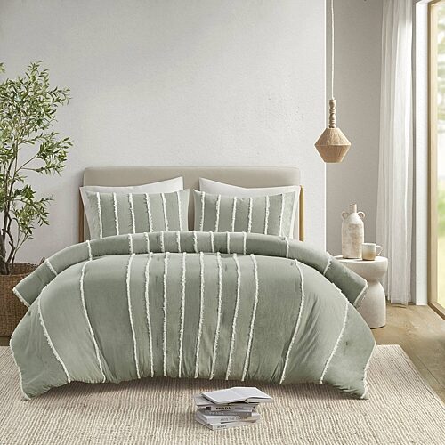 Inkivy Striped Shay Comforter Sets