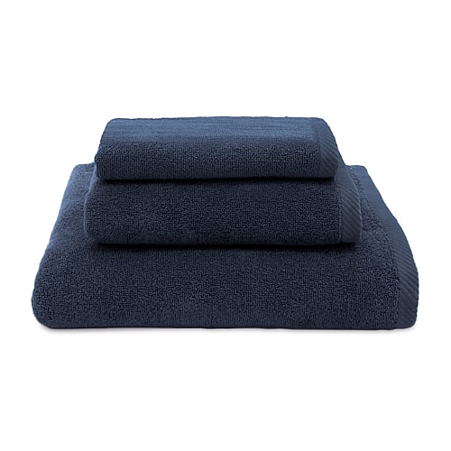 Linum Home Ediree Turkish Cotton 3 Piece Towel Set - Marine