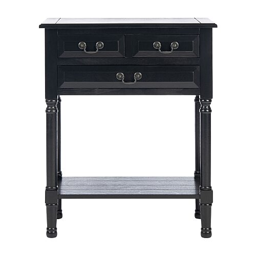 Click here for Primrose 3 Drawer Console Table - Black prices