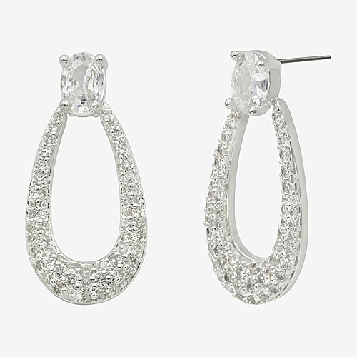 Click here for Sparkle Allure Womens Cubic Zirconia Pure Silver O... prices