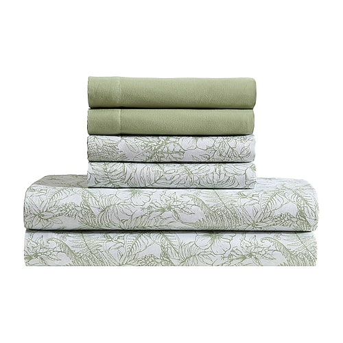 Click here for Caribbean Joe 6Pc Cooling Sheet Sets  One Size  Gr... prices