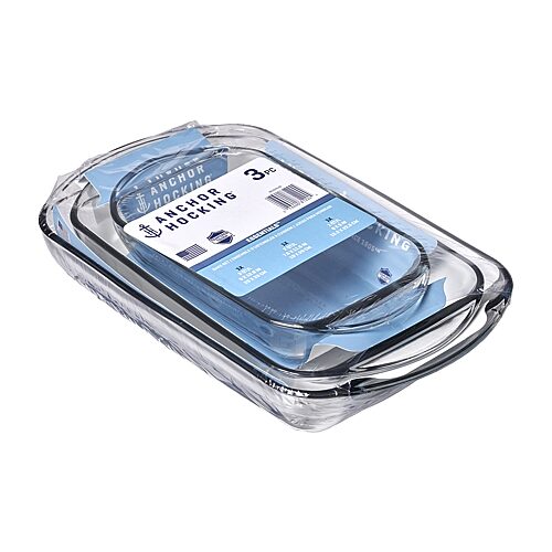 Click here for Anchor Hocking 3-Piece Bakeware Bundle Set - Clear prices