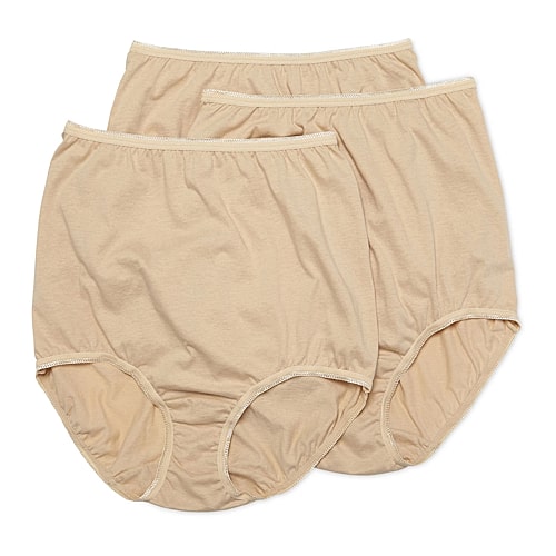 Click here for Underscore Cotton Womens 3 Pack Brief Panty  10  B... prices