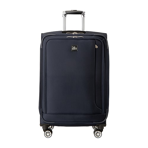 Skyway Chesapeake 4.0 24 Inch Softside Expandable Lightweight Checked Spinner Luggage  One Size  Blue