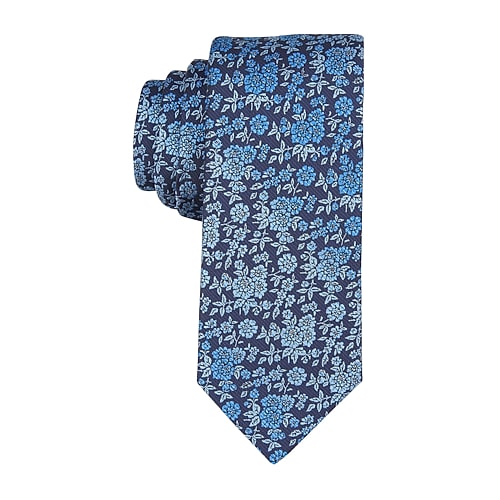 Click here for Stafford Floral Tie  One Size  Blue prices