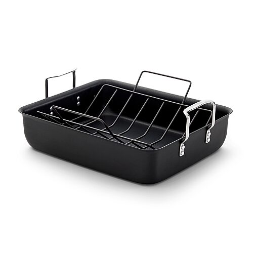 Click here for Calphalon Hard Anodized 16 Roasting Pan with Rack... prices