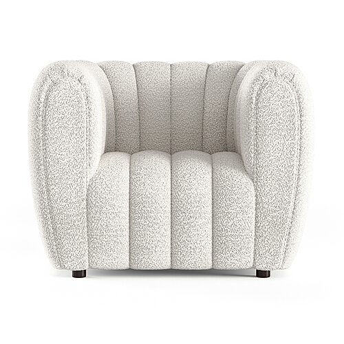 Click here for Lysander 41 Boucle Fabric Accent Club Chair - Off-... prices