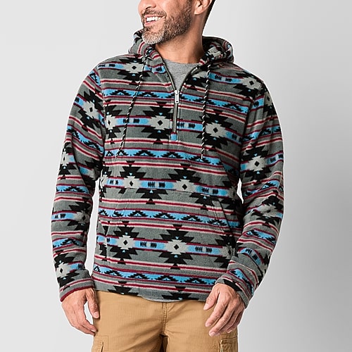 Click here for Victory 1/4 Zip Mens Fleece Hooded Lightweight Jac... prices