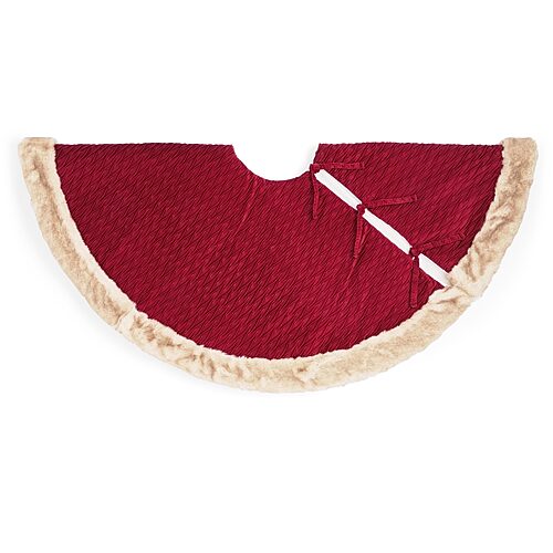 Click here for North Pole Trading Co. Red Crinikle Velvet Indoor... prices