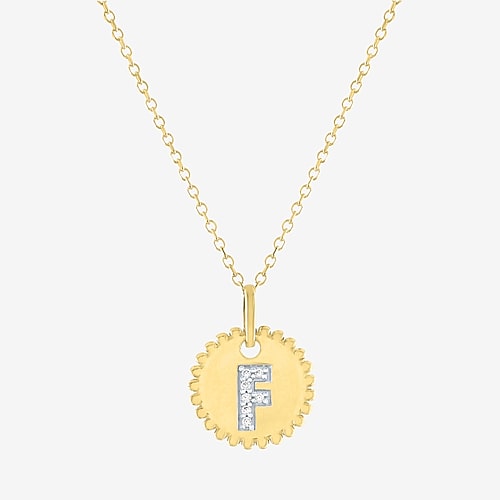 Click here for Diamond Addiction Intial Womens Diamond Accent Nat... prices